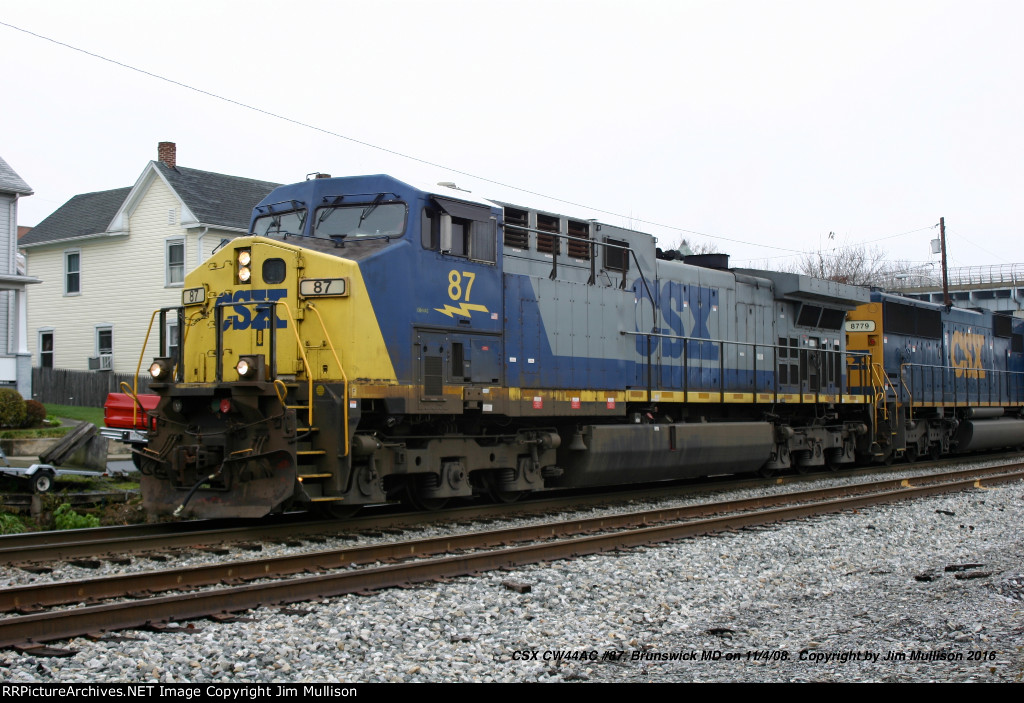 CSX #87 westbound
